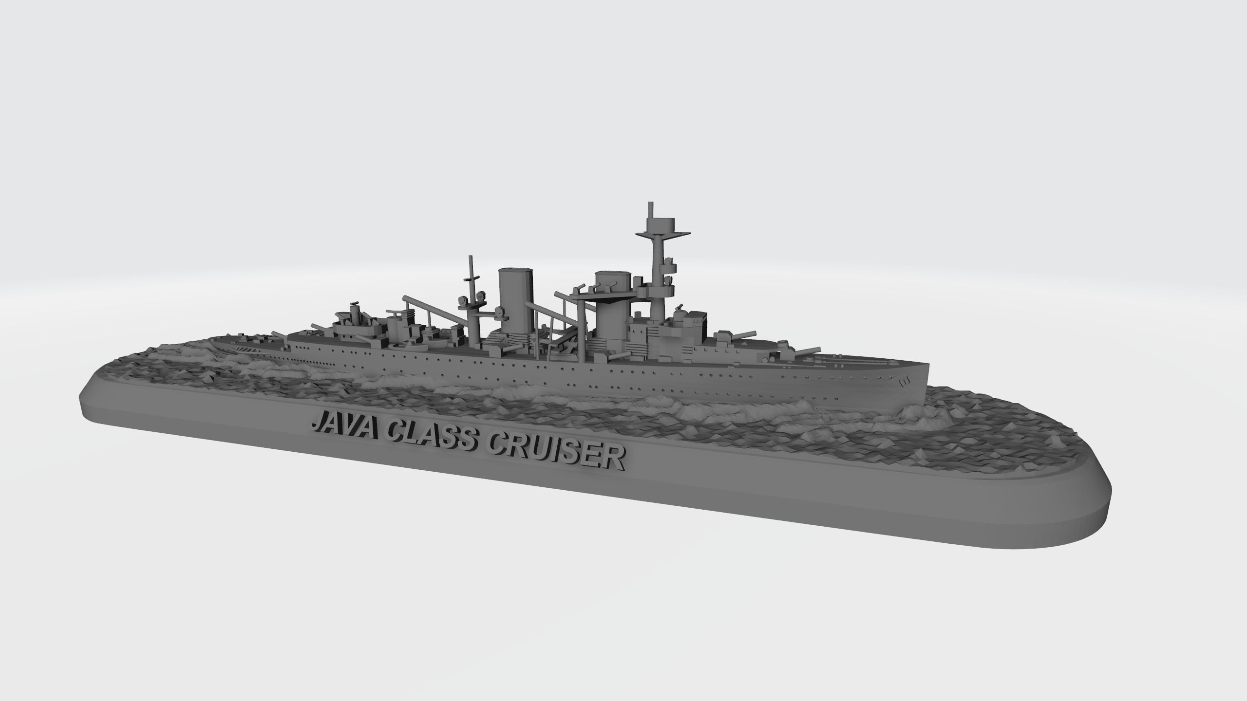 HNLMS Java (Wide base) by Magpie Designer - Wargaming3D